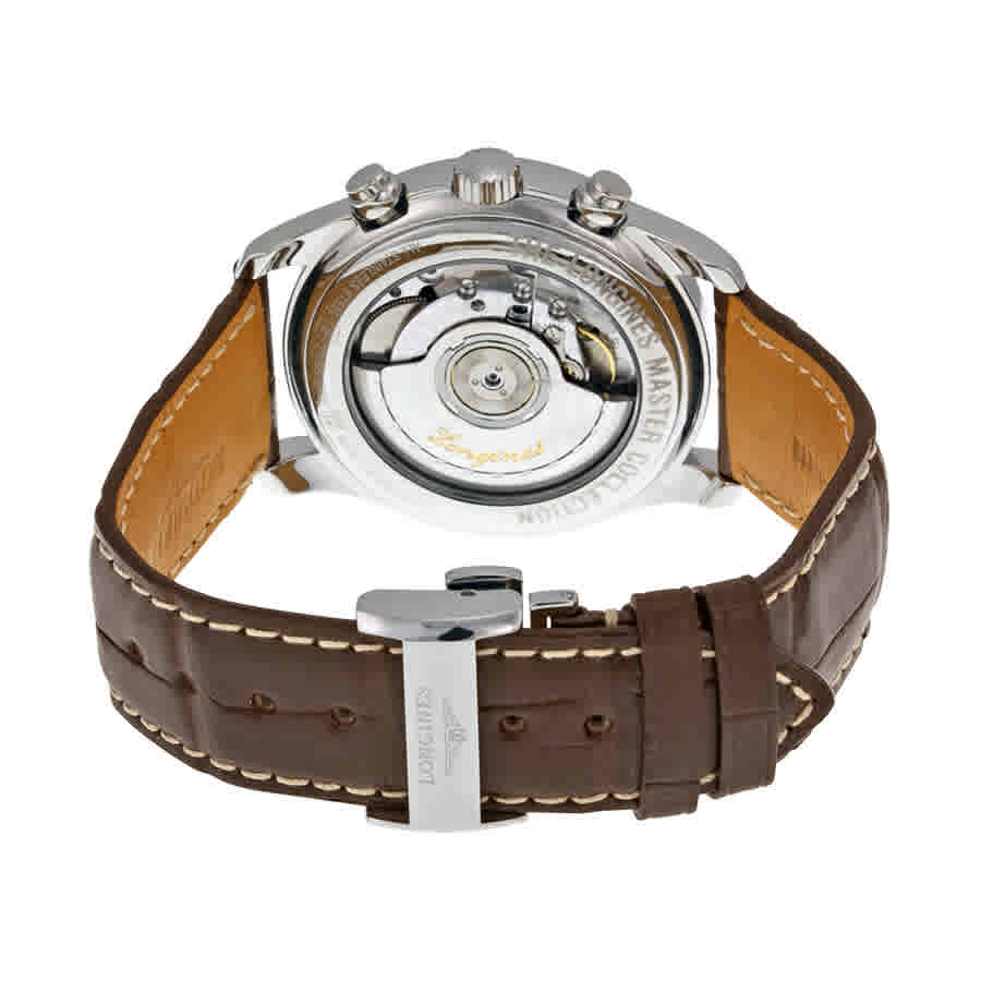 Longines Master Chronograph Silver Dial Mens Watch L26294783 ...